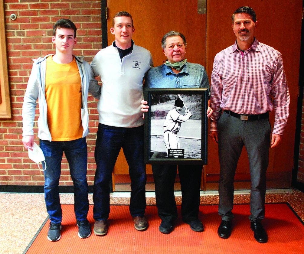 Former Marietta baseball player Tom Beckwith gets overdue honor | News ...
